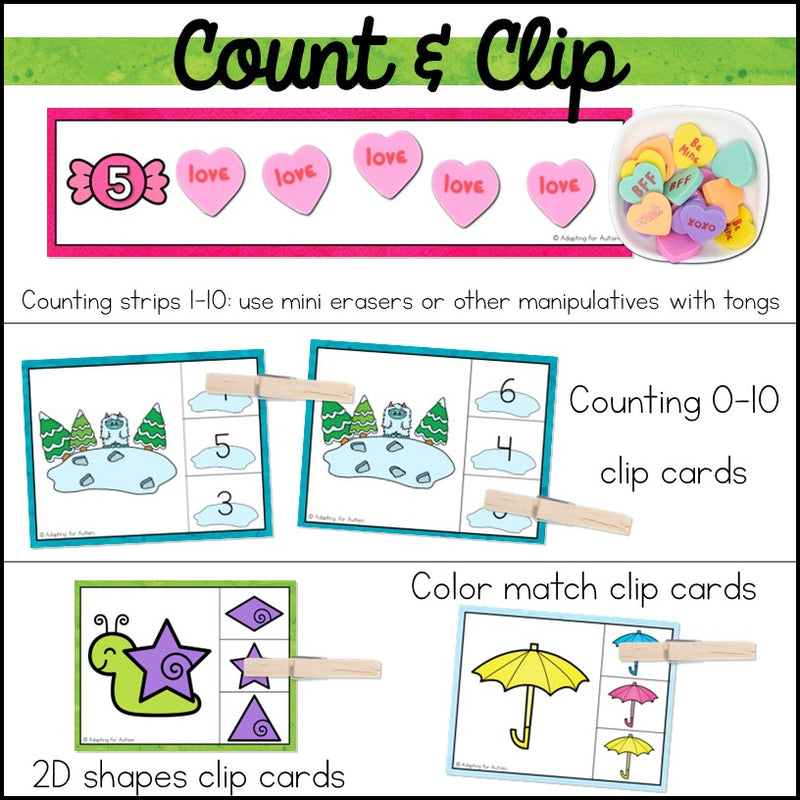 Fine Motor Skills Activities & Task Boxes Tracing, Cutting & Clip Card ...