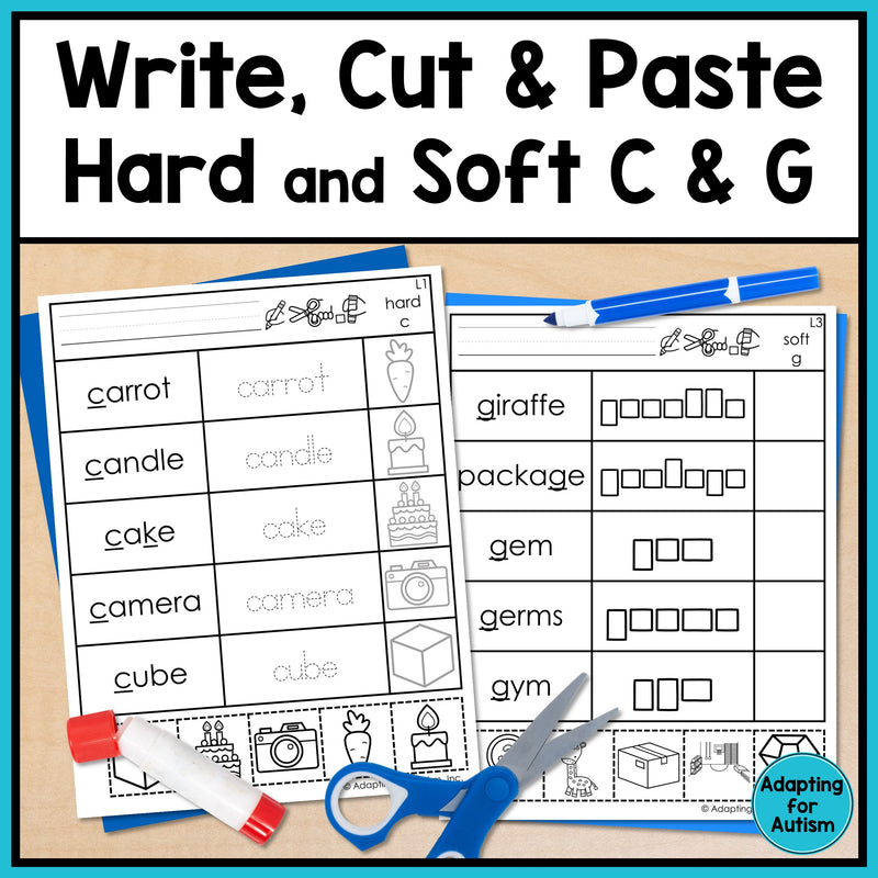 Hard And Soft C Worksheets