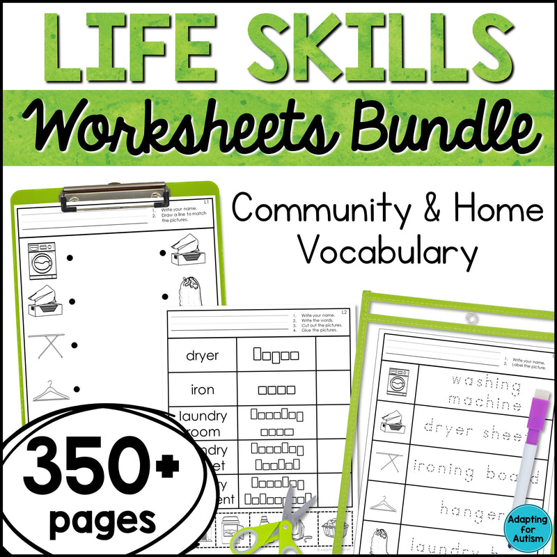 Life Skills For Kids Worksheets