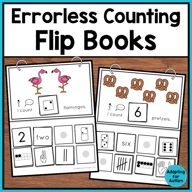 Errorless Flip Books BUNDLE – Autism Work Tasks