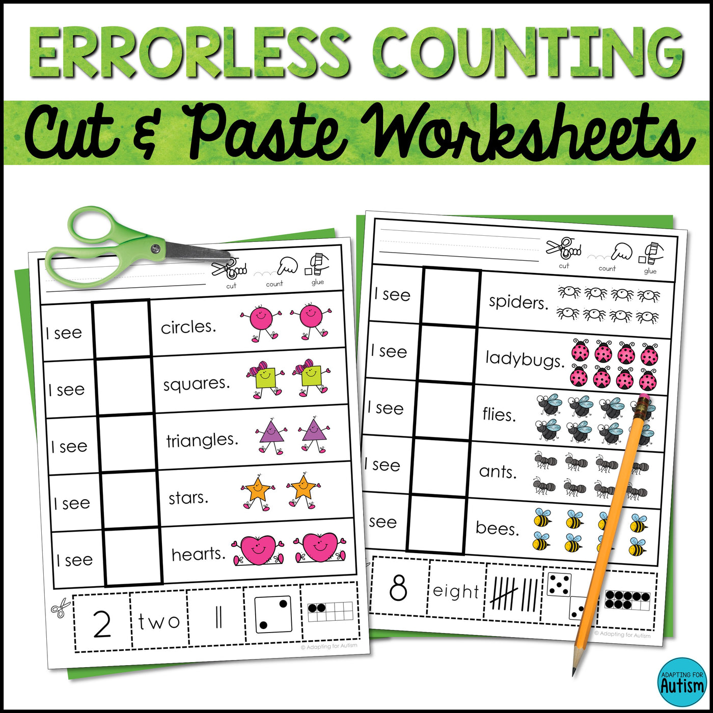 Counting Cut And Paste Counting Cut And Paste